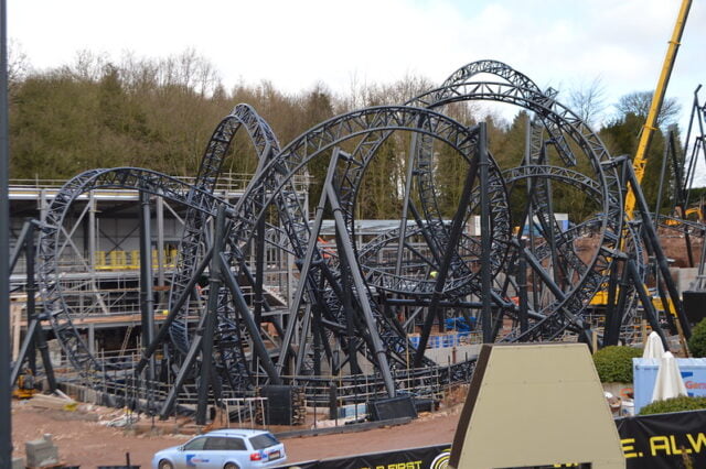 10 years on: Remembering The Smiler Construction at Alton Towers