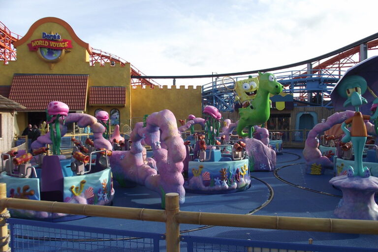 Spongbob’s Splash Bash | Blackpool Pleasure Beach | UK Theme Park Spy