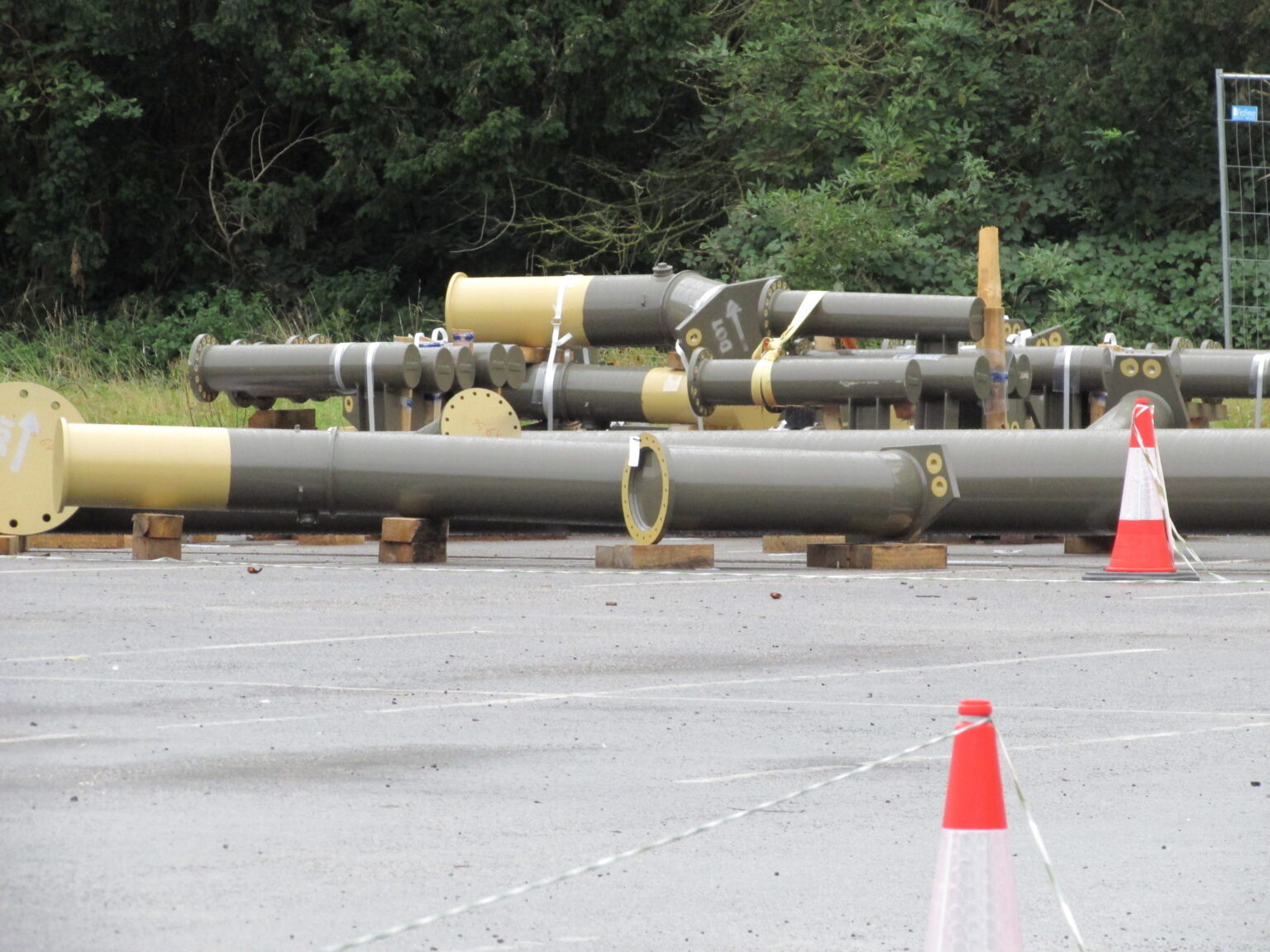 10 Pictures of coaster supports for Drayton Manor’s NEW Intamin launch ...