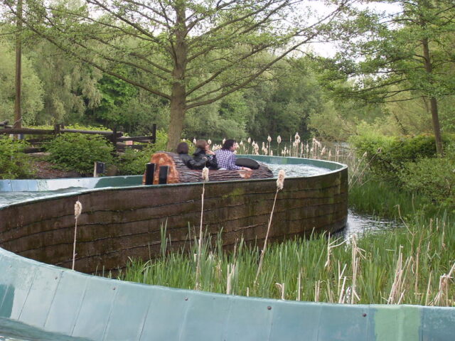 Loggers Leap: The tallest log flume ride in the UK