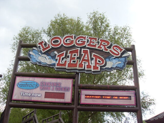 Loggers Leap: The tallest log flume ride in the UK