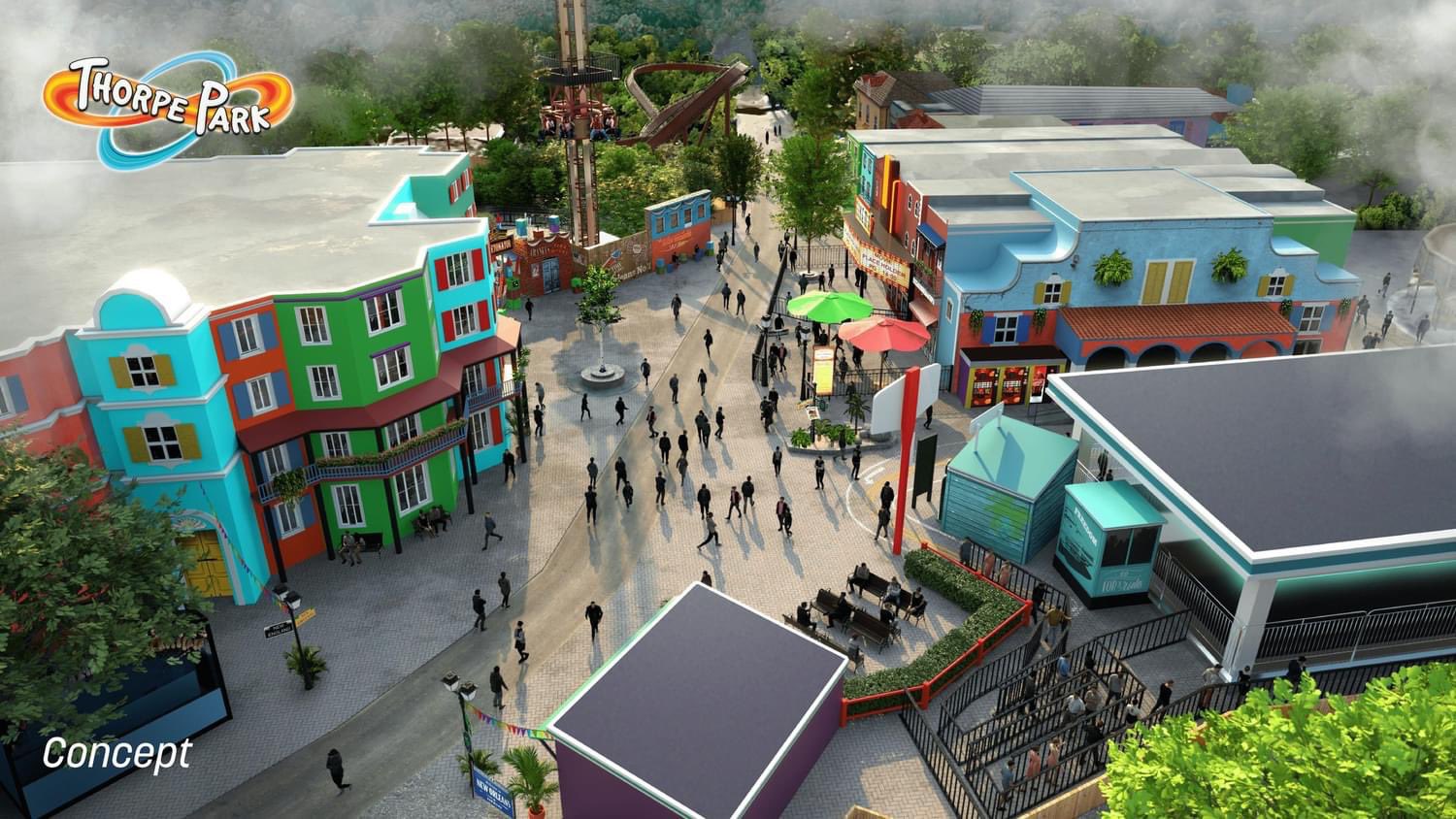‘Big Easy Boulevard’ to Replace Angry Birds Land at Thorpe Park in 2024