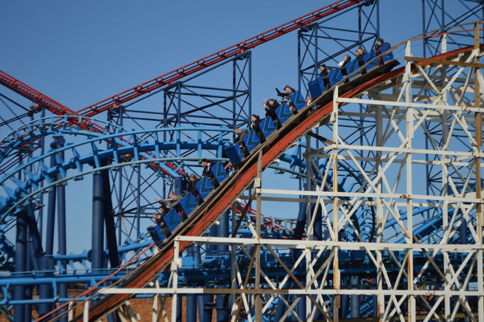 An Exhilarating Marvel: The Big Dipper Rollercoaster at Blackpool ...