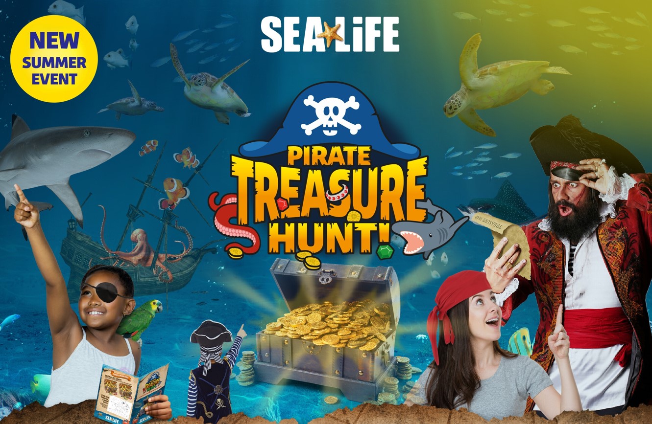SEALIFE: NEW Pirate Treasure Hunt Event