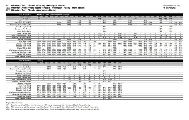 Plan Your Trip to Alton Towers with D&G Bus Timetables 2024