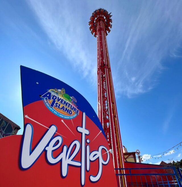 Experience the Thrills of Vertigo at Adventure Island - Opening Today ...