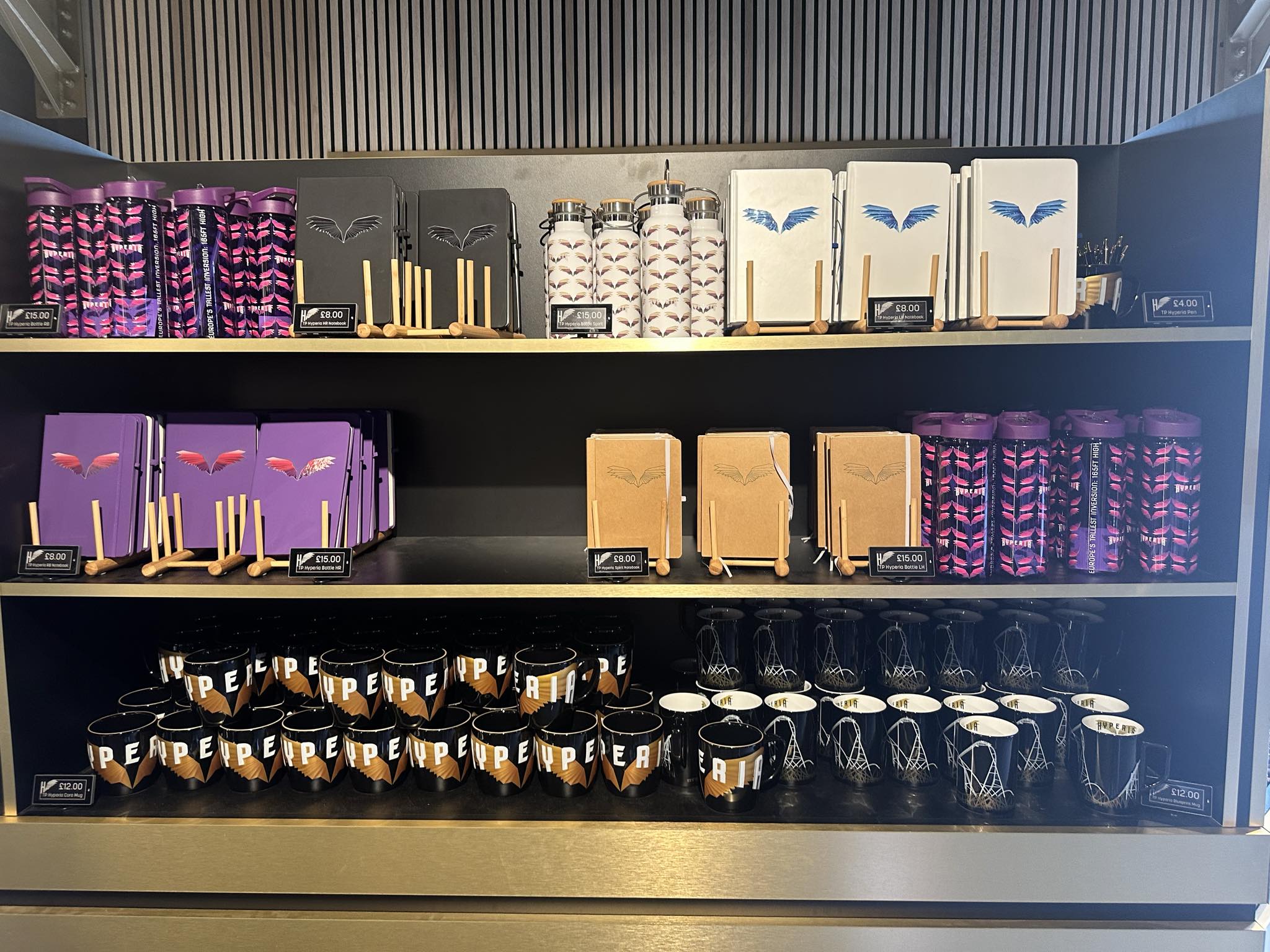 Get Your Hands on Hyperia Merchandise at Thorpe Park | UK Theme Park Spy