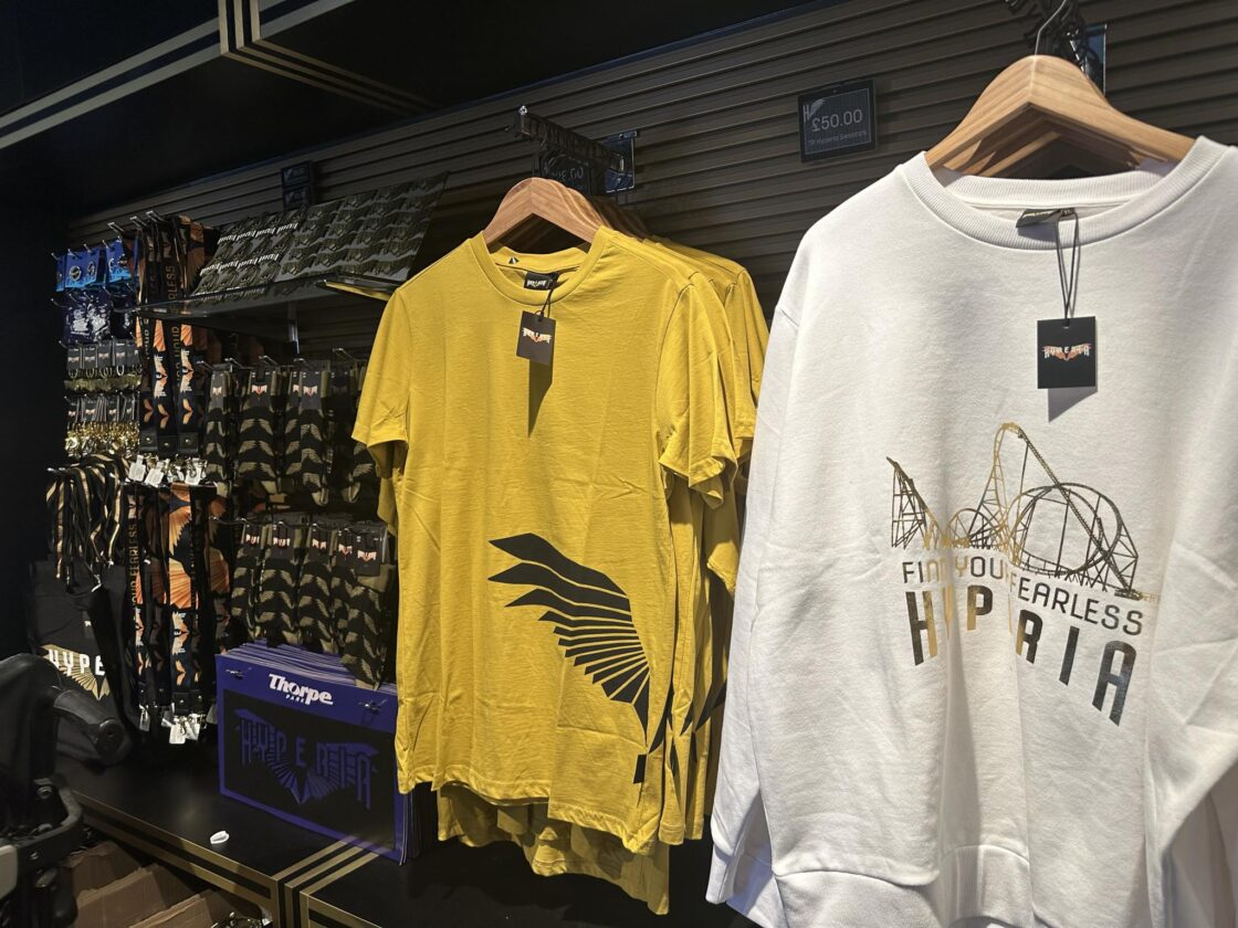 Get Your Hands on Hyperia Merchandise at Thorpe Park | UK Theme Park Spy