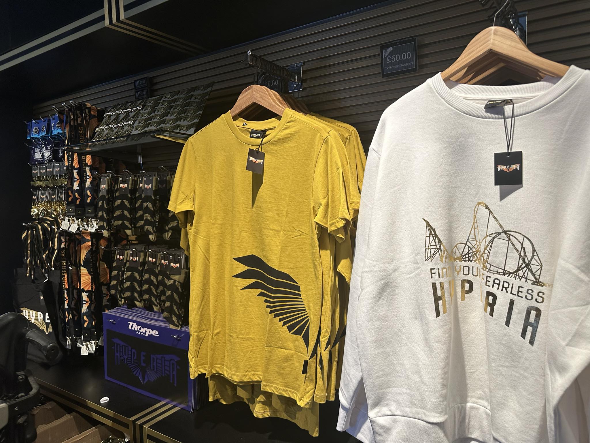 Get Your Hands on Hyperia Merchandise at Thorpe Park | UK Theme Park Spy