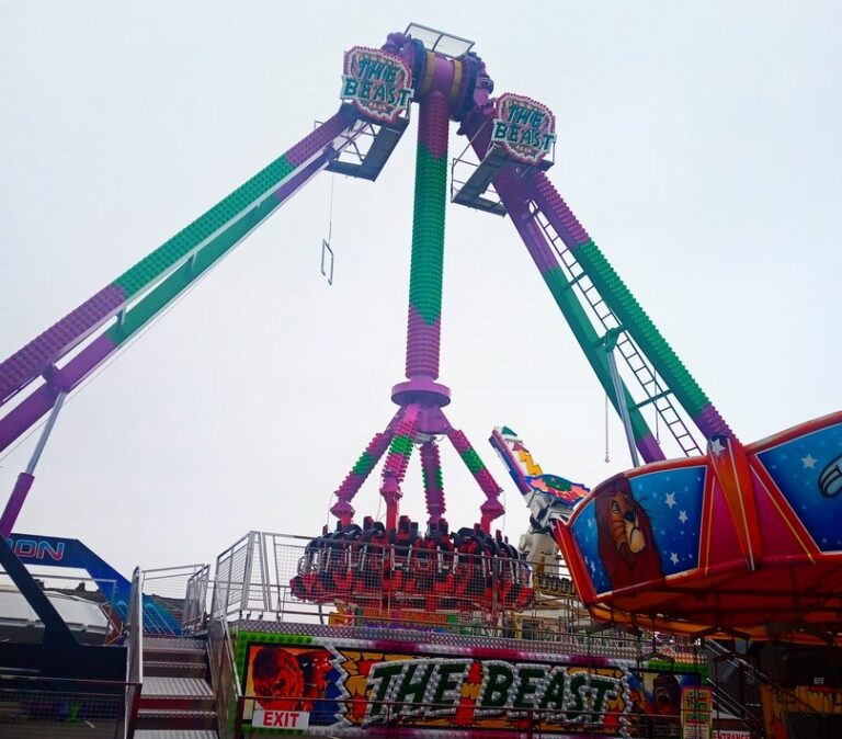 The Beast arrives at Barry Island Pleasure Park