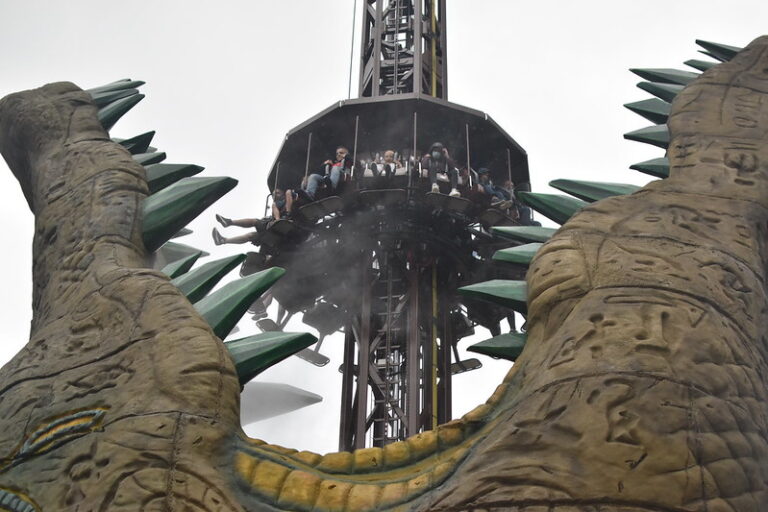 In Pictures: Croc Drop at Chessington