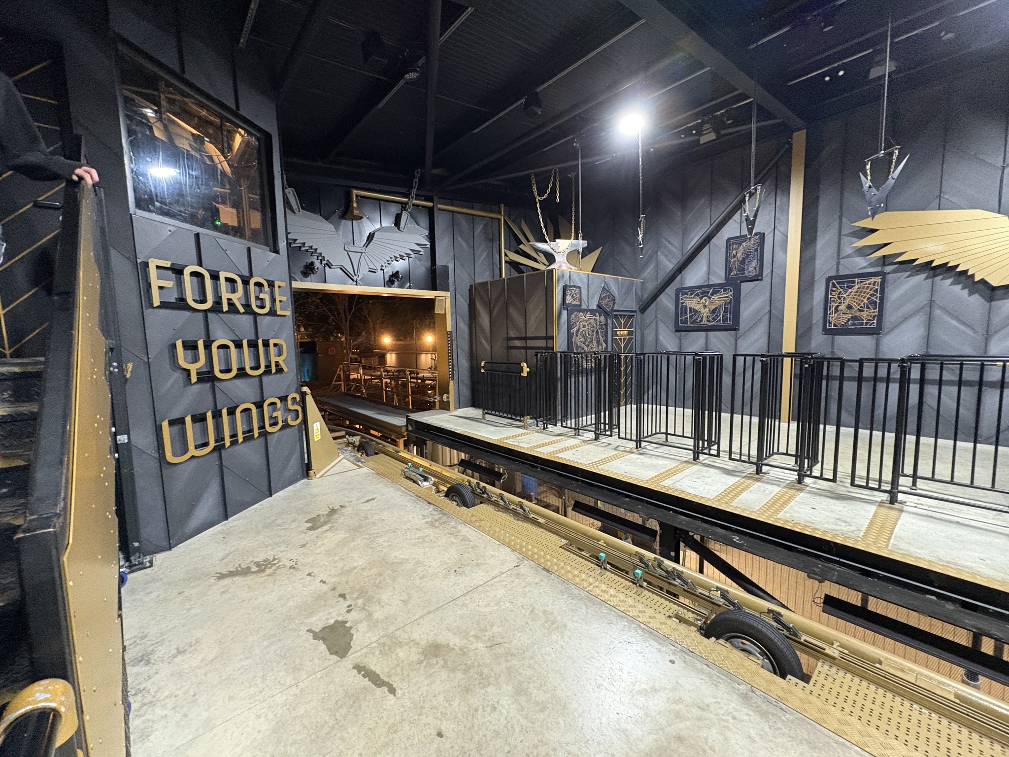 Hyperia Station at Thorpe Park: Inside Look