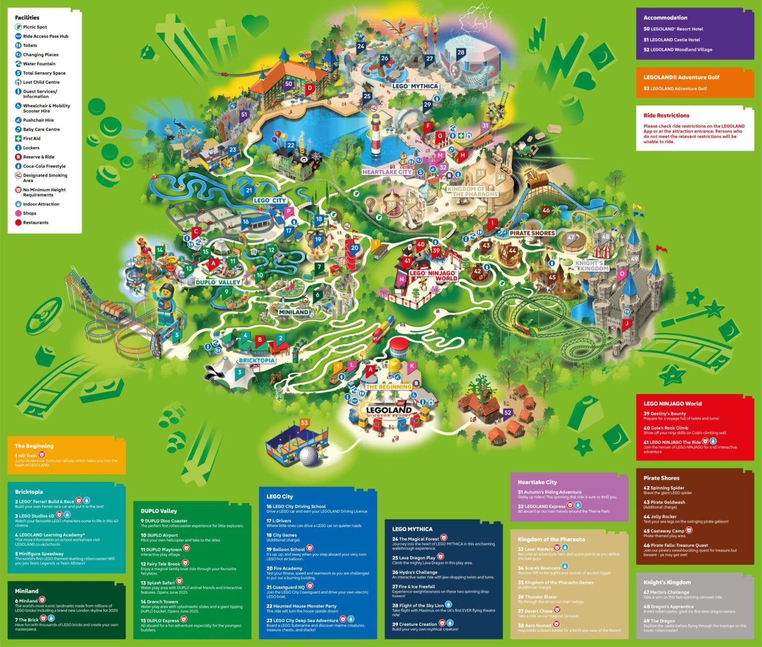 Explore the LEGOLAND Windsor 2025 Park Map Today