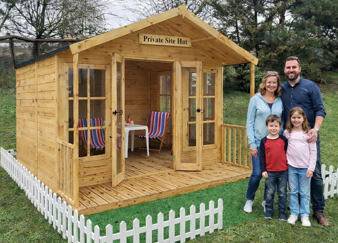 Diggerland Adds Brand-New Private Site Huts at Kent & Yorkshire Parks