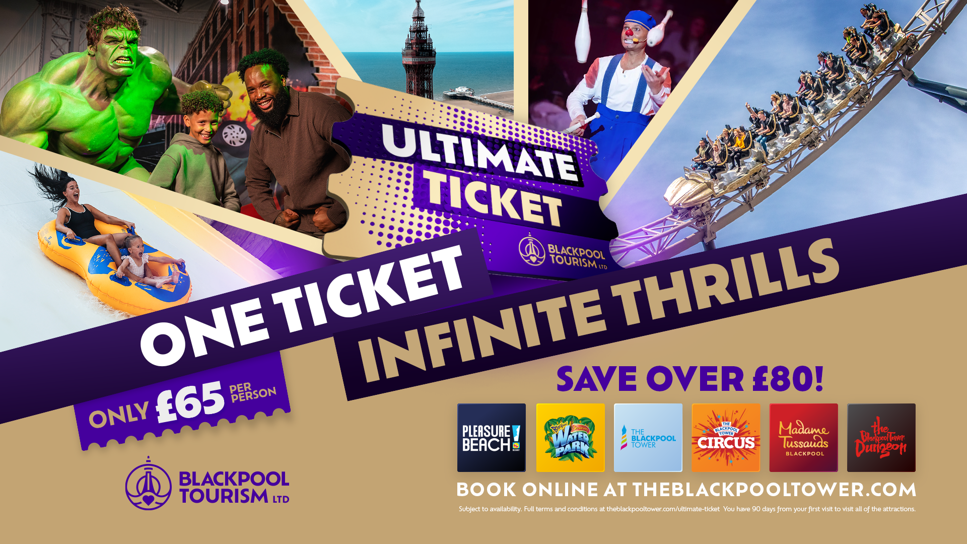 Discover Blackpool's New £65 Ultimate Ticket for Unbeatable Value