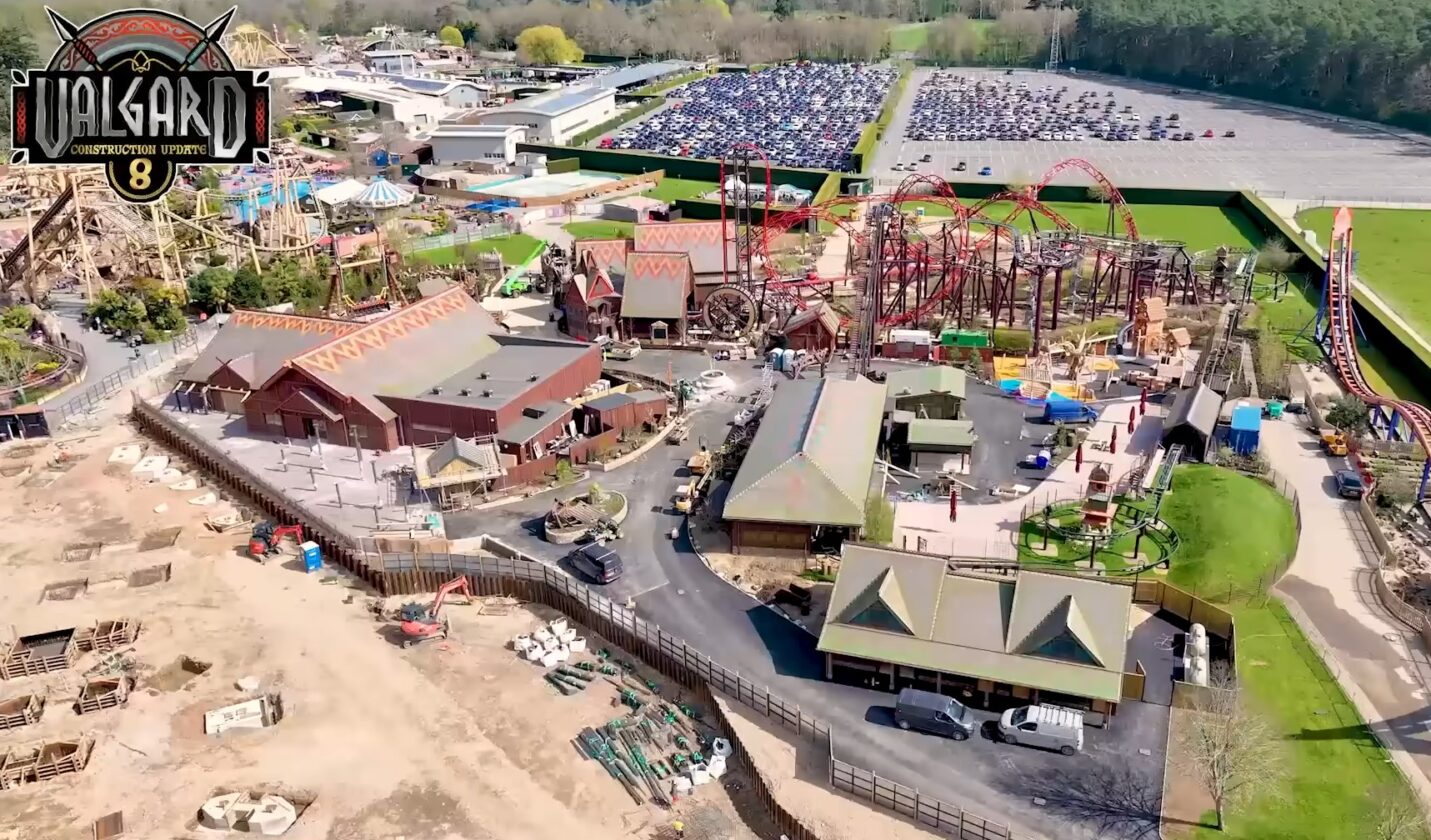 Paultons Park: Valgard Looks Completely Different – 11 New Construction ...
