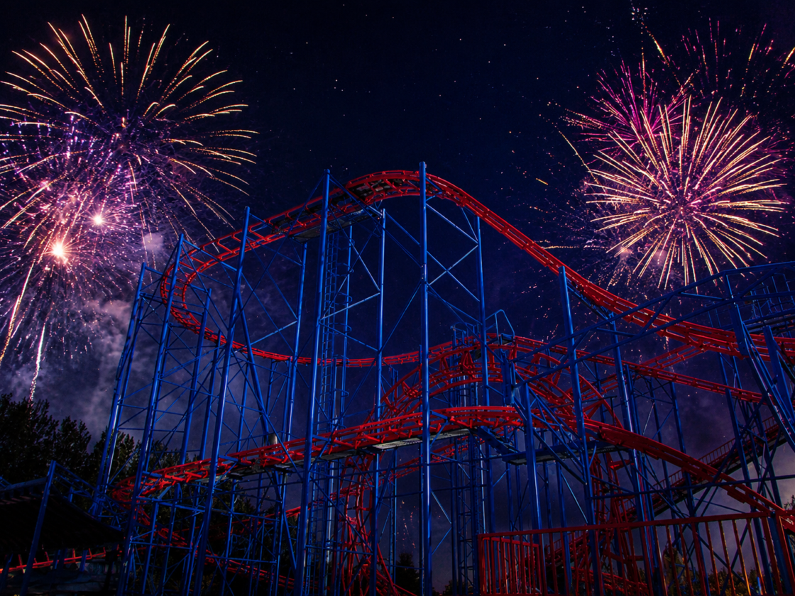 Brean Theme Park Announces Spectacular Fireworks Night for Half Term